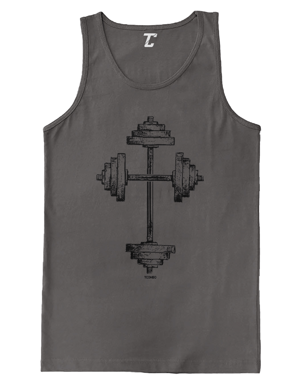 Barbell Cross - Gym Workout Fitness Exercise Faith Men's Tank Top | eBay